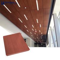 China 0.6mm Thickness Aluminum Metal Ceiling Tiles Abrasion Resistant Easy To Install for sale