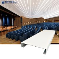 China High Durability Linear Metal Strip Ceiling White Environmentally Friendly for sale