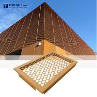 China Architectural Wire Mesh Aluminium White Cladding System for Building Interior and Exterior Walls Ceilings for sale
