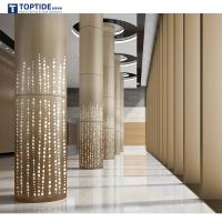 China Lightweight External Metal Wall Cladding Materials Steel Column Panel For Commercial Buildings for sale