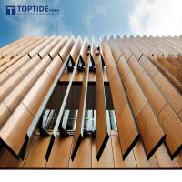 China Modern Aluminum Sun Louver with Powder Coating and Customizable Features for sale