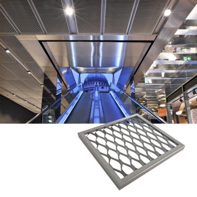 China Customized CTC Metal Mesh Ceiling Panel For Modern Interiors for sale