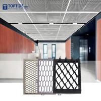 China High Durability Metal Mesh Ceiling Panel For Commercial Spaces for sale