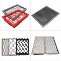 China Lightweight Fireproof Metal Mesh Ceiling Panel With Customized Edge Treatment for sale