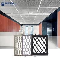 China Corrosion Resistance Metal Mesh Ceiling Panel Wear Resistant for sale