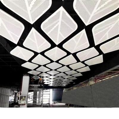 China Fireproof Decorative Ceiling Board With Soundproof Capability Made Of Aluminum Alloy for sale