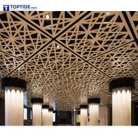 China Fireproof Decorative Ceiling Board With Soundproof Capability Made Of Aluminum Alloy for sale
