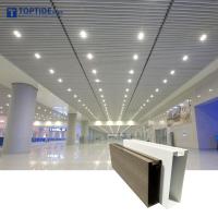 China More Than 5 Years Metal Baffle Slat With High Sound Absorption for sale