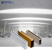 China More Than 5 Years Metal Baffle Slat With High Sound Absorption for sale