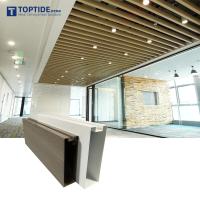 China Customized Aluminum Metal Baffle Panel For Sustainable Ceiling Solutions for sale