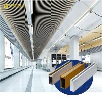 China Customized Aluminum Metal Baffle Panel For Sustainable Ceiling Solutions for sale