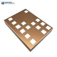 China Fireproof Pvdf Coated Aluminum Cladding Panel Aluminum With Smooth Finish for sale