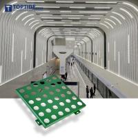 China Smooth Pvdf Coated Aluminum Cladding Panel 1.0Mm 2440Mm Length for sale