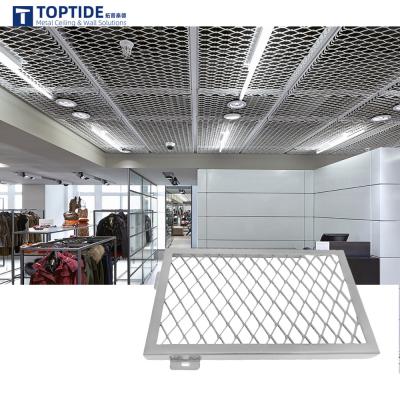 China ISO9001 Certified Metal Mesh Ceiling Panel For Customizable Ceiling Solution for sale