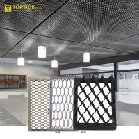 China Customized Thickness Aluminum Mesh Perforated Ceiling For Commercial Buildings for sale