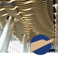 China Custom Thickness Metal Baffle Panel For Contemporary Interior Design for sale