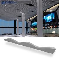 China Powder Coated Aluminum Metal Baffle Ceiling For Exterior Applications for sale
