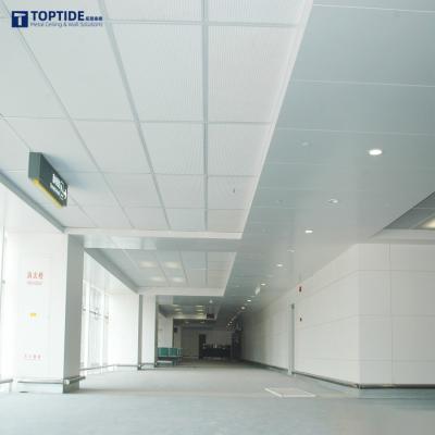 China 1.0-1.3mm Powder Coated Aluminum Hook On Ceiling System With Custom Size for sale