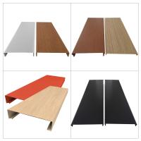 China Linear Metal Ceiling In White With Fireproof Coating For Easy Installation And Durability for sale