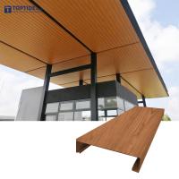China Fireproof Linear Metal Ceiling In White Easy Maintenance Mold Proof And Environmentally Friendly for sale