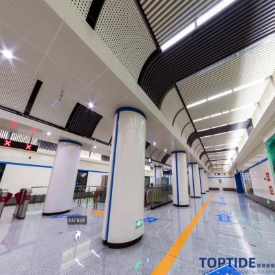 China Extruded Acoustic Hanging Customized Ceiling Decorative Profile Sound Absorbing Baffles for sale