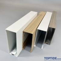 China Extruded Acoustic Hanging Customized Ceiling Decorative Profile Sound Absorbing Baffles for sale
