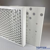 China Custom Made Metal Honeycomb Mesh Ceiling Decorative Drop Ceiling Grid Tiles for sale