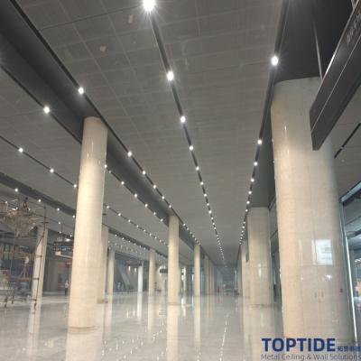 China Architectural Suspended Metals Materials for Building 24 x 48 Well Ventilated Acoustic Ceiling Products for sale