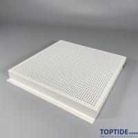 China 300mm Waterproof Suspended Corrugated Aluminium Hook On Ceiling Panel Orange Exterior Wall Ceiling Sandwich Cladding for sale