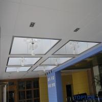 China CE Certified 1.2mm 300x1200 Decorative Drop Ceiling Metal Grid Interior for sale