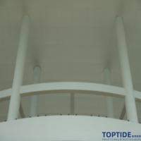 China Metal Suspended Ceiling Installation System Stainless Steel Eaves Wall Cladding Panel for Handrail Elevator for sale