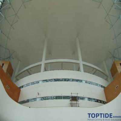 China Metal Suspended Ceiling Installation System Stainless Steel Eaves Wall Cladding Panel for Handrail Elevator for sale