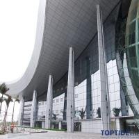 China 2mm Windproof Double Curved Aluminum Decorative Panel For Outdoor Eaves for sale