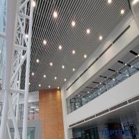 China College Customized Profile Baffle Plank Tailored Timber Wall And Ceiling Covering Board For Airport for sale