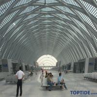 China Artistic Textured Snap Grid Ceiling Boards Accessories Stainless Steel Curved Ceiling Covering Materials for sale