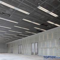 China RAL 9016 Traffic White Hexagon Wire Mesh Aluminium Wall and Ceiling Panels for Indoor Cladding Board for sale
