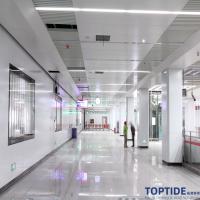 China CE Silver Fire Resistant 3.0mm White Metal Ceiling Tiles For Hotel Hall for sale