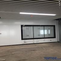 China Decorative Aluminium Profile Linear Ceiling Strip Extrusion Round Tube Ceiling with Easy Suspension System for sale