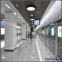 China CTC Certificate 1.5mm Linear Metal Baffle Ceiling For Interior Decoration for sale