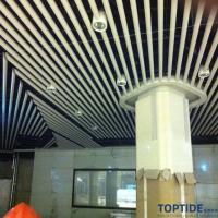 China Special Design Aluminium Profile Extrusion Ceiling Strip Building Suspended False Linear Plank Ceiling for sale