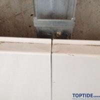 China SONCAP Curved 1.5mm Sheet Metal Column Wrap , Column Post Covers for sale