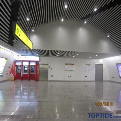 China Metal Suspended Aluminium Ceiling System Building Decorating False Ceiling Aluminum Panels Price for sale