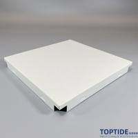 China Roller Coating 300mm RAL9016 Washable Drop Ceiling Tiles For Airport for sale