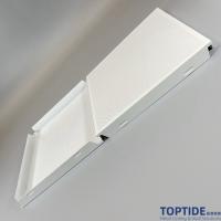 China RAL9016 0.7mm Perforated Metal Acoustic Ceiling Panels Steel for sale