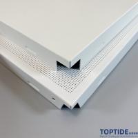 China Perforated Metal Building Materials Acoustic Aluminium / Aluminum Suspended Wall Ceiling Panel for sale