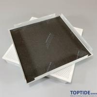 China Suspended Cut Edge SoundTex Fireproof Ceiling Board , Acoustic Ceiling Tiles 600x600 for sale