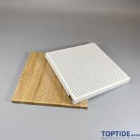 China Decorative Aluminium Suspended Metal Ceilling Panels Office Building Sound Absorbing Material for sale