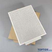 China White Office Building Acoustical Ceiling Tiles for Decorative Soundproofing Suspended Metal Ceiling Panels for sale