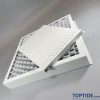 China PVDF Interior / Exterior Aluminium Decorative Panel Laser Cutting Metal Wall Ceiling Covering Tiles for sale