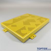 China Pattern Perforation Aluminium Decorative Panel External Suspended Flase Steel Cladding Systems for sale
